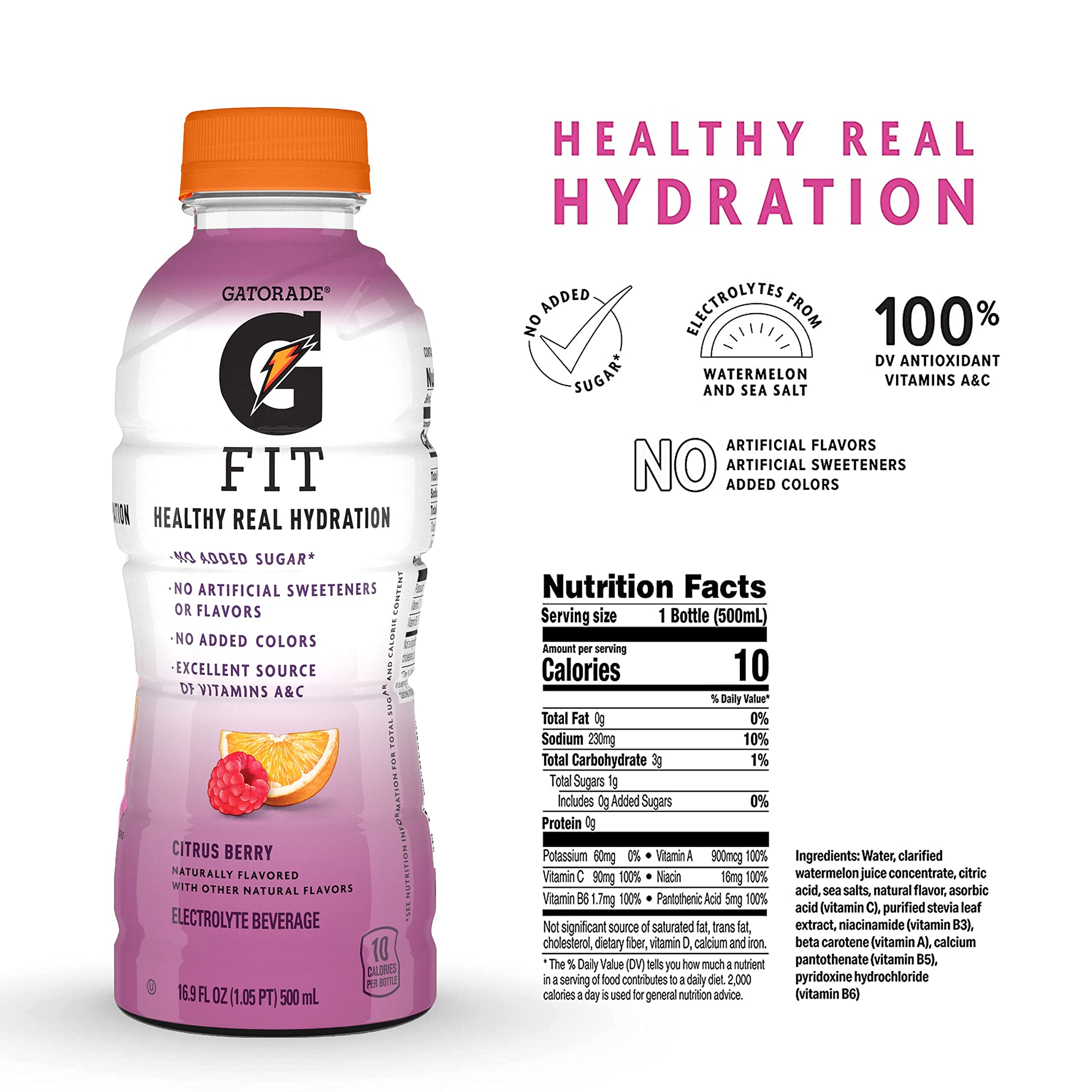 Snapklik.com : Gatorade Fit Electrolyte Beverage, Healthy Real ...