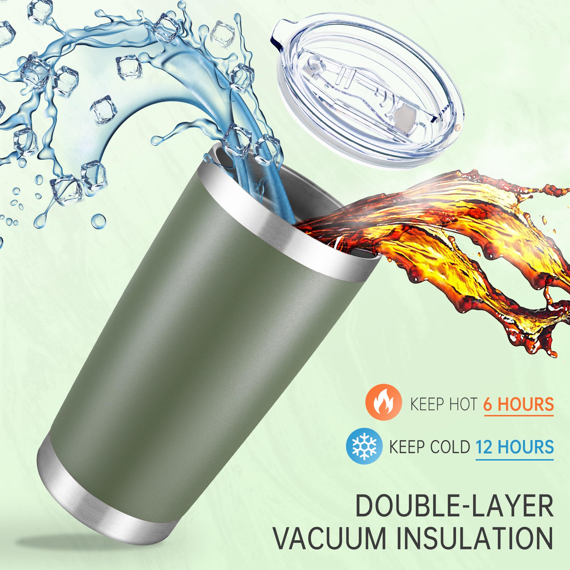 Snapklik.com : Cool Yoleb 20 Oz Tumblers Bulk Stainless Steel Tumbler