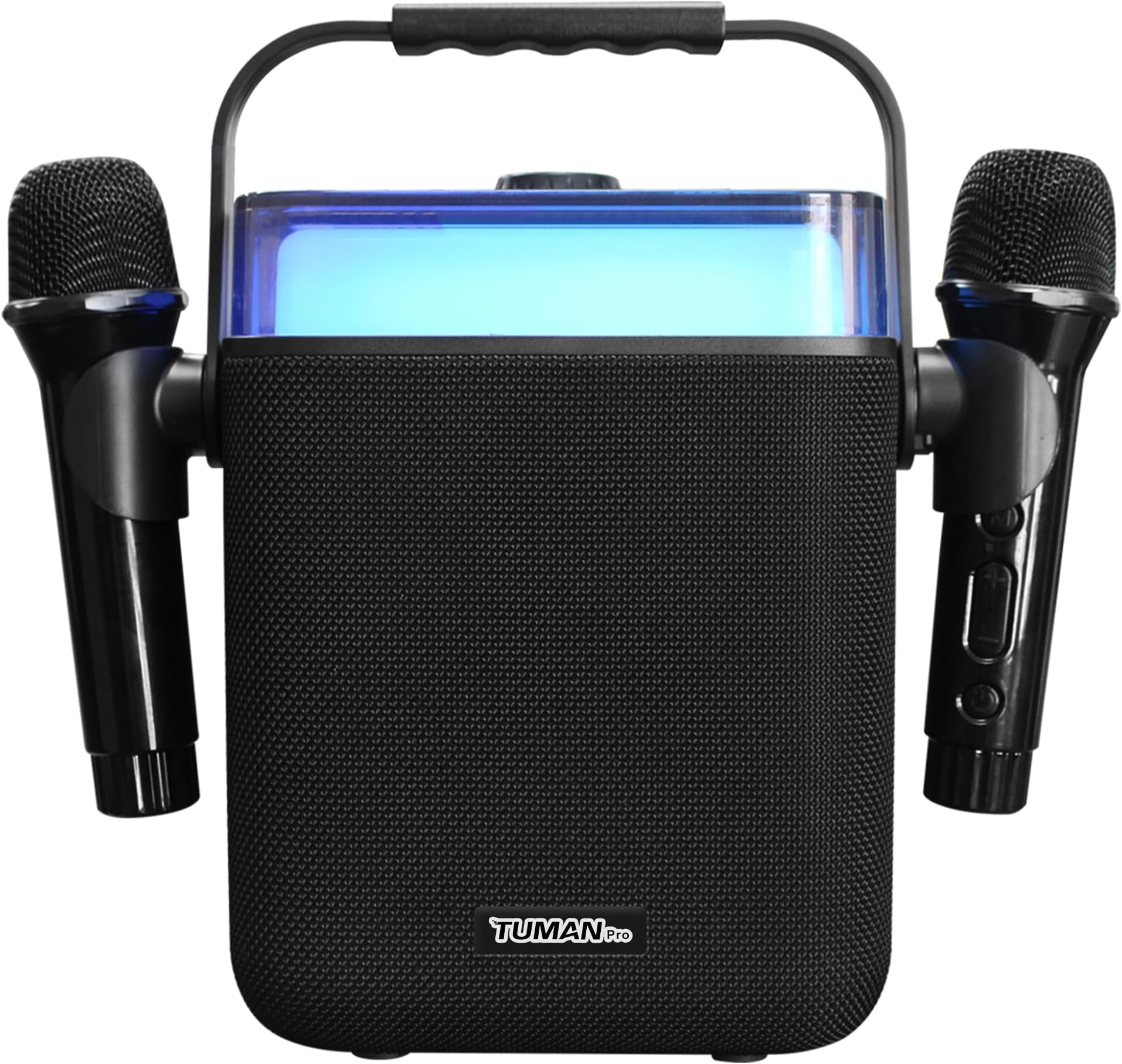 Amazon.com: Karaoke Machine with 2 Wireless Microphones,4800mAh ...