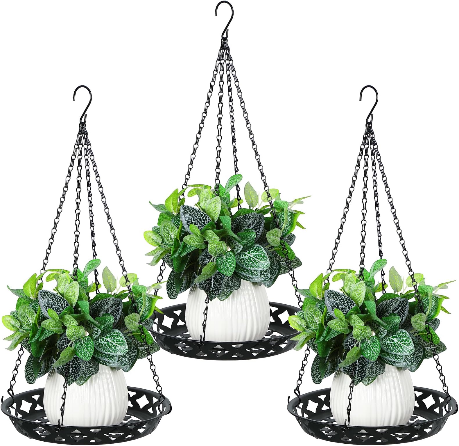 Amazon.com: Plant Hanger, 2pcs White Hanging Plant Holder for Window ...
