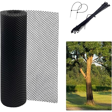 Amazon.com : HFYZZ Plastic Mesh Tree Trunk Protectors, 15.7 Inch x 16.4 ...