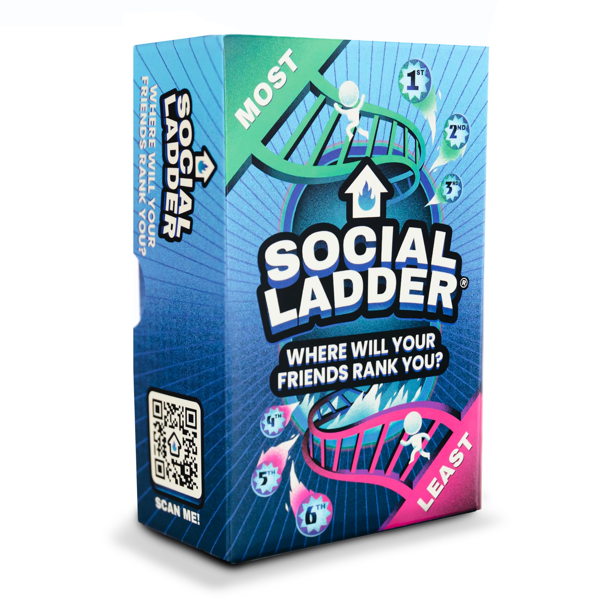 The Sidemen SOCIAL LADDER Card Game | The Funniest Rating Party Card ...