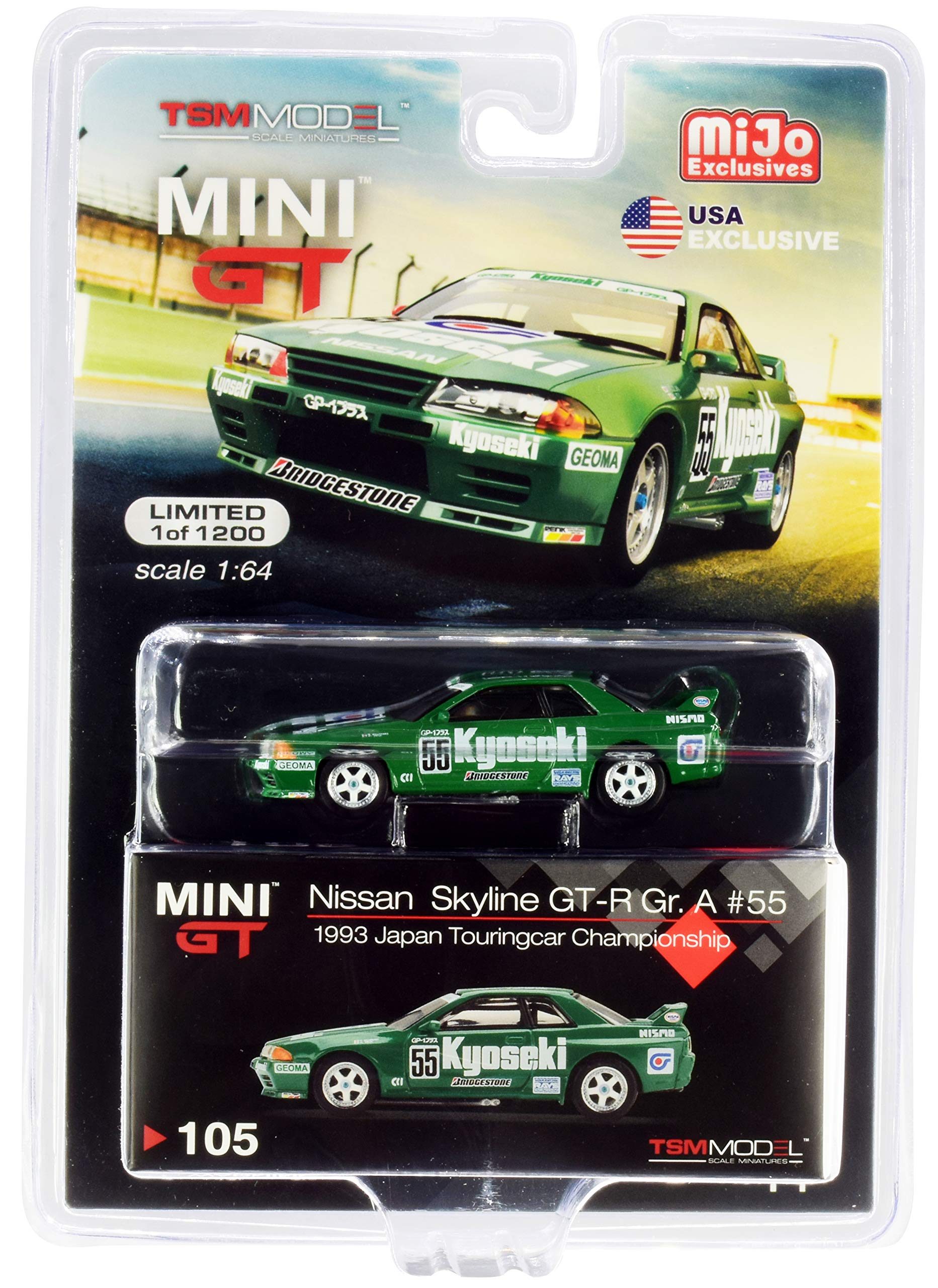 Buy Nissan Skyline GT-R R32 Gr. A RHD #55"Kyoseki Japan Touring Car ...