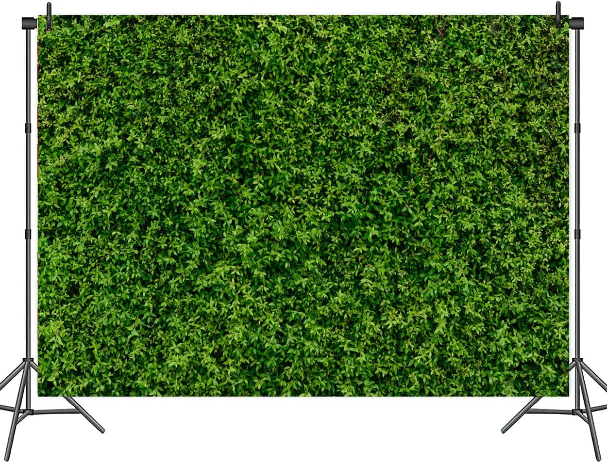 Amazon.com : 10x8ft Green Grass Wall Backdrop Green Leaves Background ...