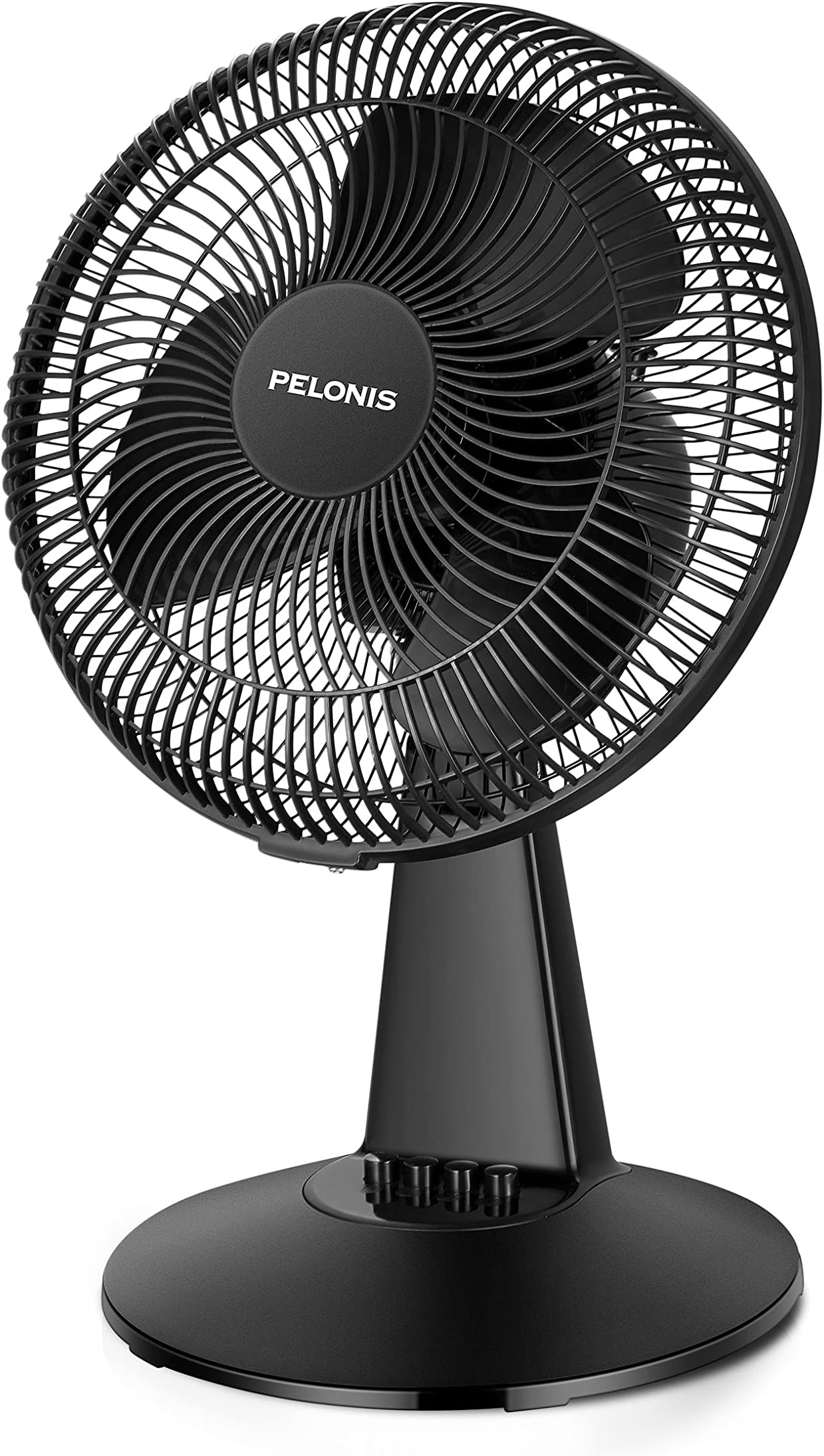 Amazon.com: Brentwood Kool Zone Oscillating Desk Fan 3-Speed, 12-inch ...