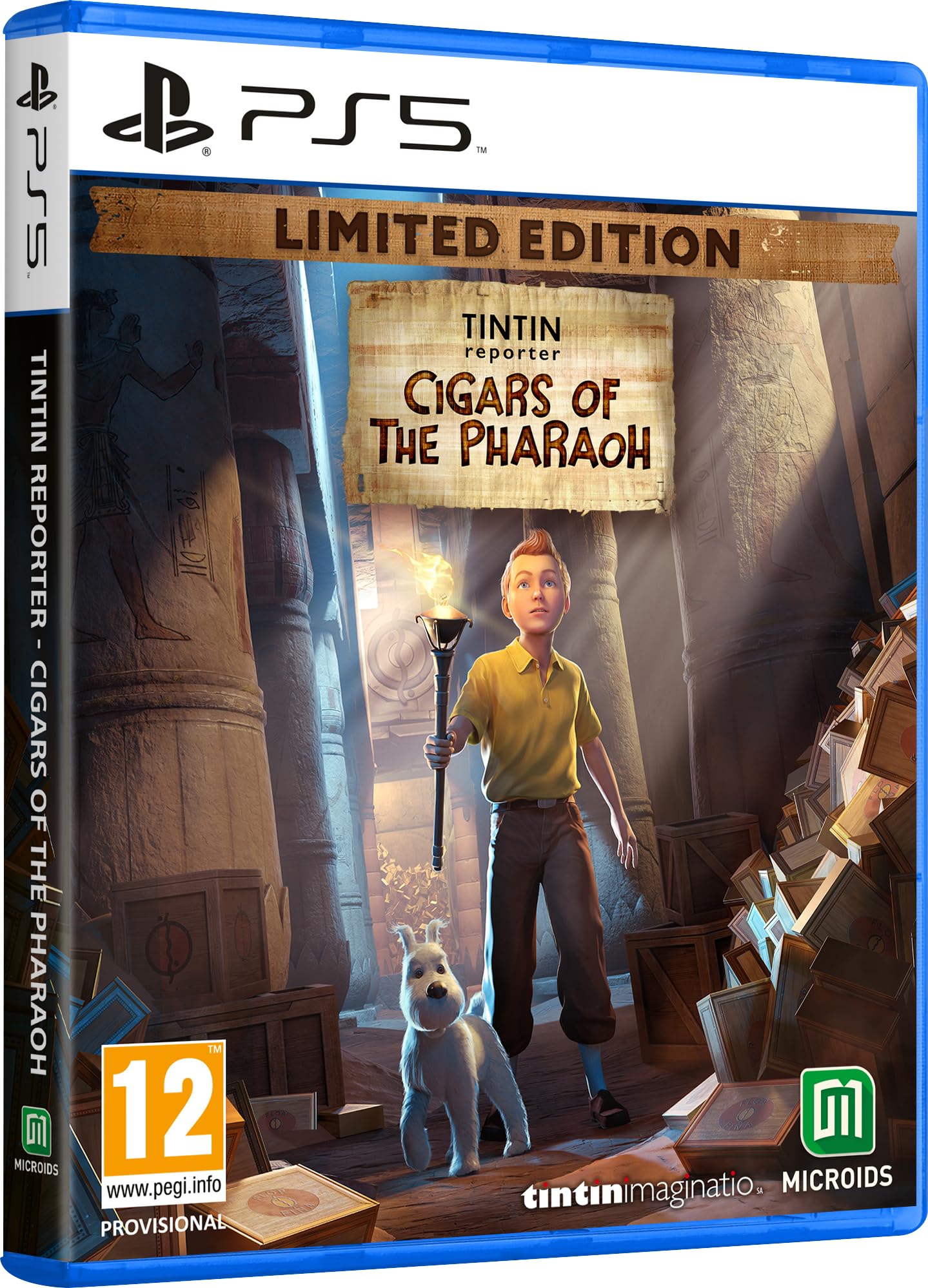 Tintin Reporter: Cigars of the Pharaoh - Limited Edition (PS5) : Amazon ...