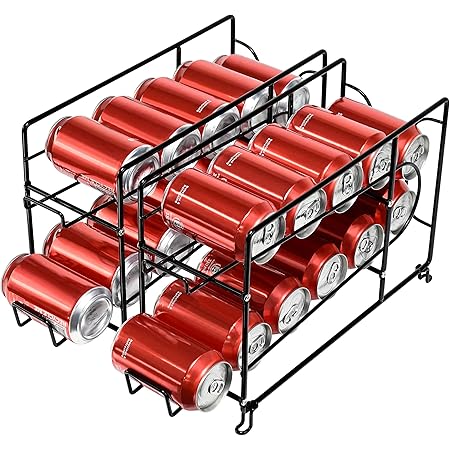 Amazon.com: 2 Pack -SUFAUY Stackable Beverage Soda Can Dispenser ...