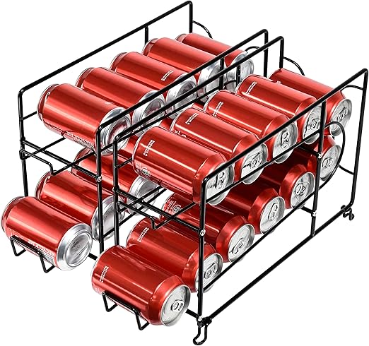 Amazon.com: 2 Pack -SUFAUY Stackable Beverage Soda Can Dispenser ...