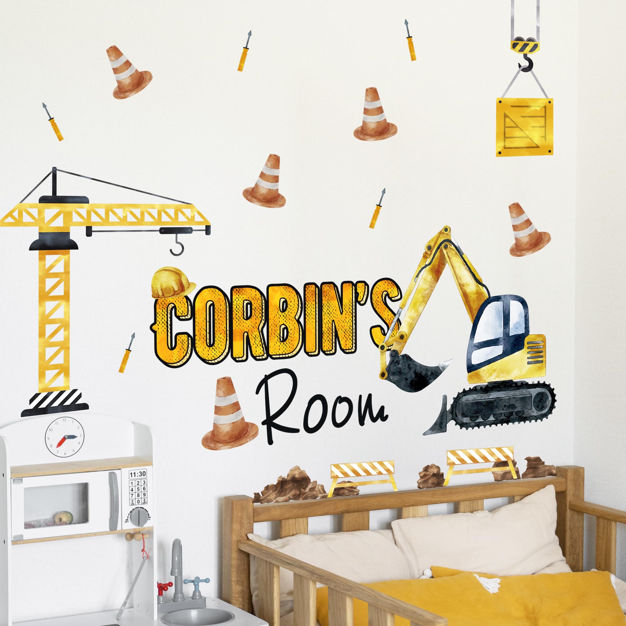 Construction Theme Bedroom Ideas