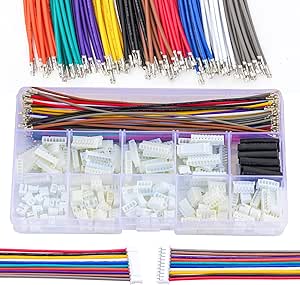 Amazon.com: Tcenofoxy Mini Micro JST Cable Connector Assortment Kit, Compatible with JST-PH 2.0 ...