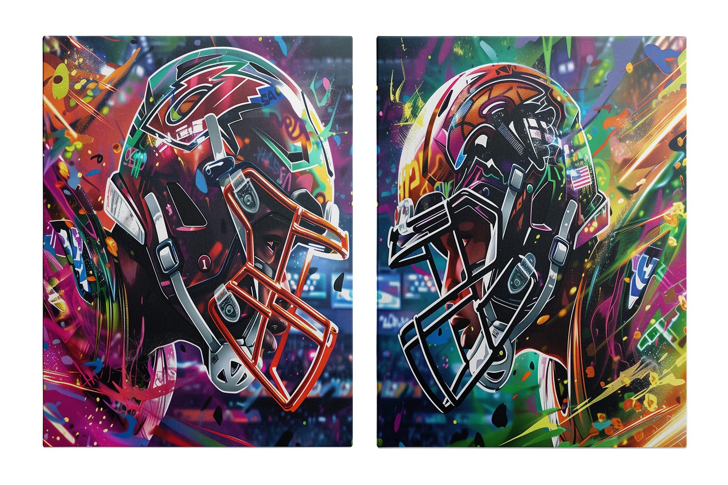 Framed Football Posters