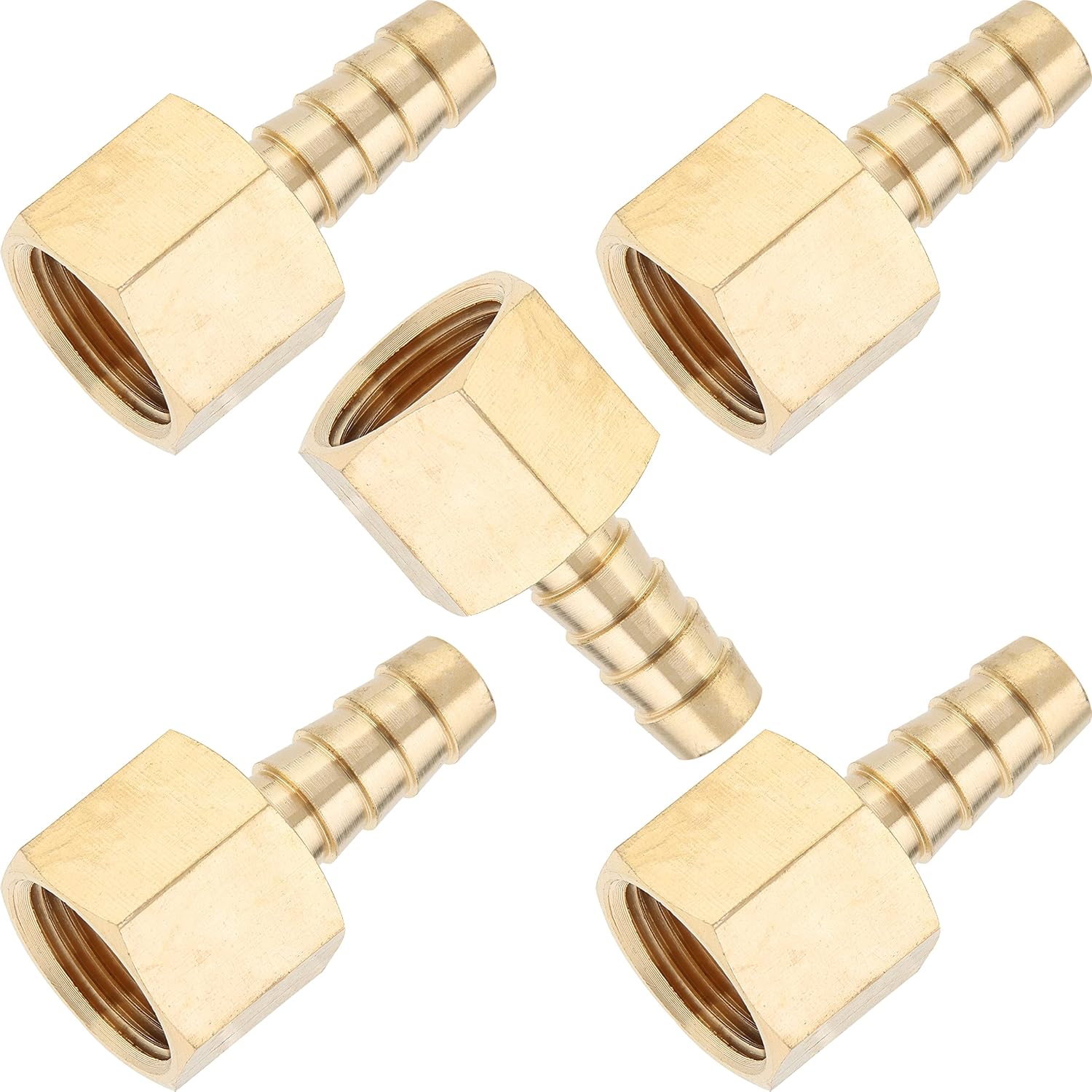 Generico-Nuovo Accoppiatore di Raccordo BSP in Ottone 3/8" Female BSPP ...