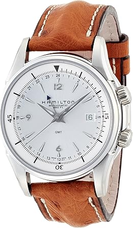 Amazon.com: Hamilton American Classic JazzMaster Traveler GMT 2 Mens ...