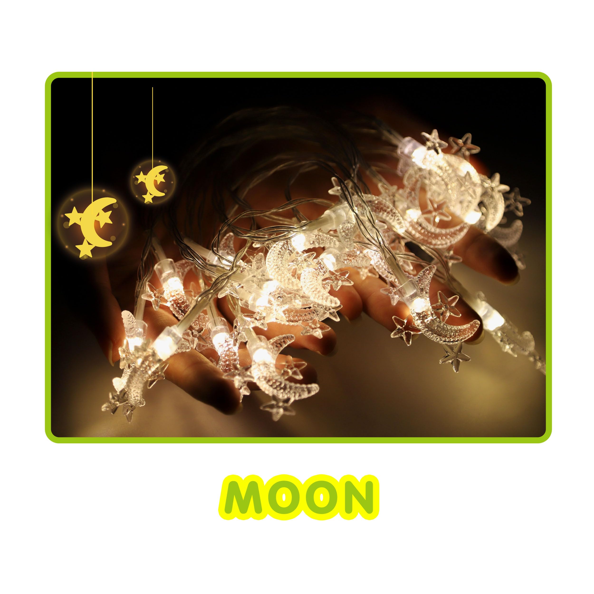 Snapklik.com : LED Lights 3 Piece Set 27 Total Length, 9 Each, Warm ...