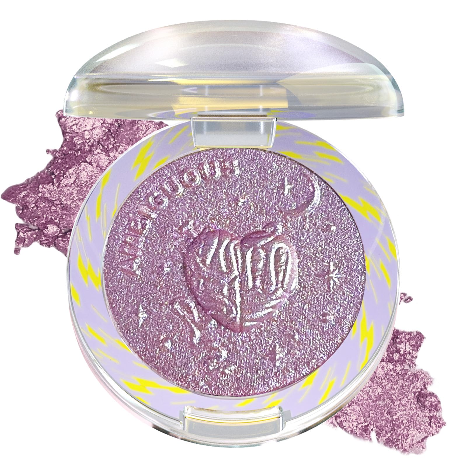 Amazon.com: Lilyloria Glitter Sparkly Face Highlighter Makeup Palette ...