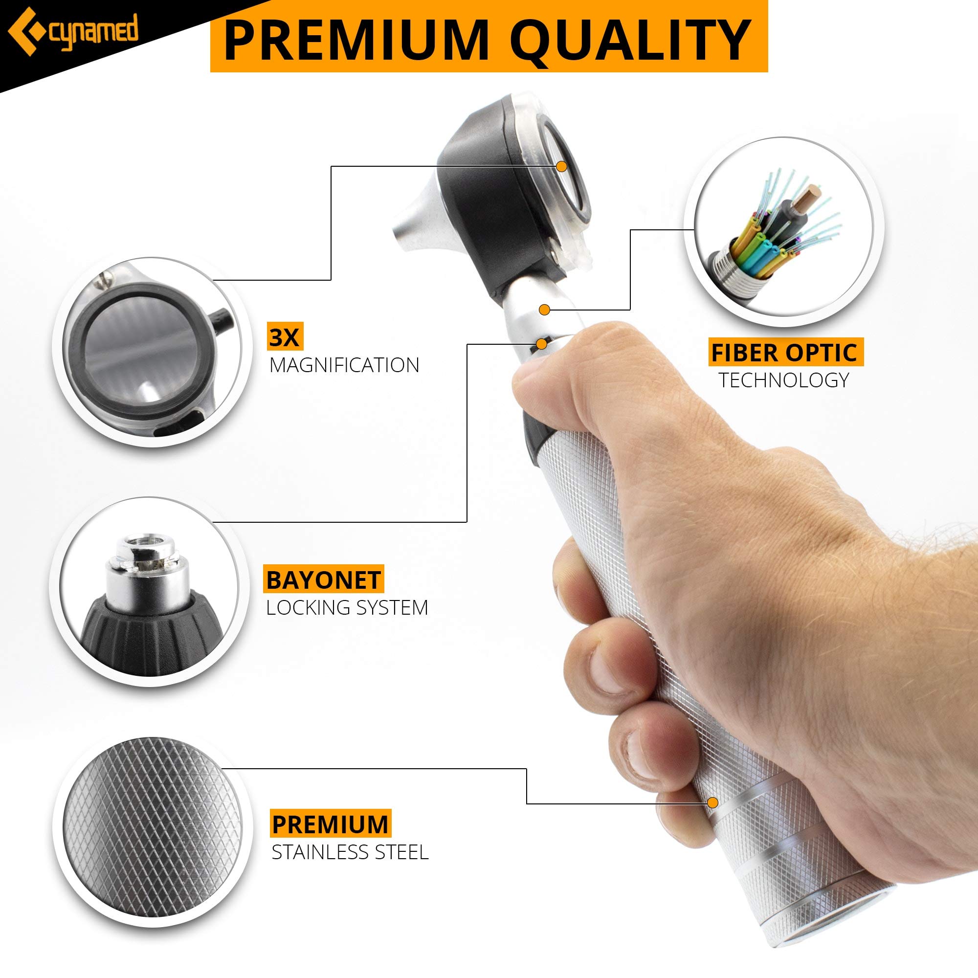 Cynamed 2-in-1 Ear Scope Set...B08FYT1LZ4 | Encarguelo.com