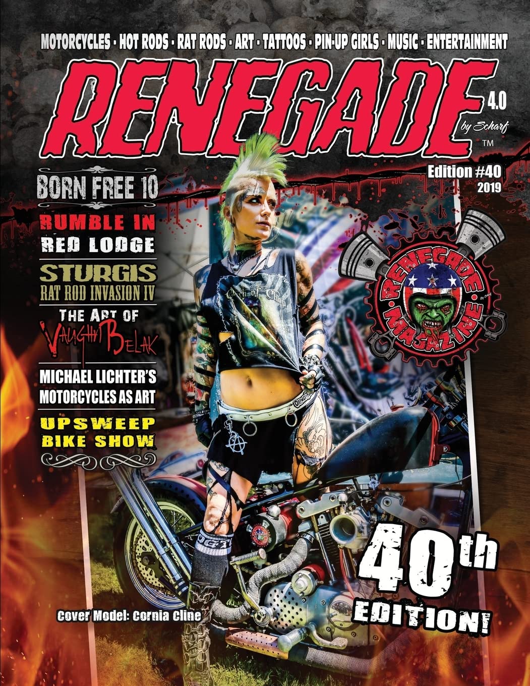 Renegade Magazine Issue #40: Scharf: 9781798022351: Amazon.com: Books