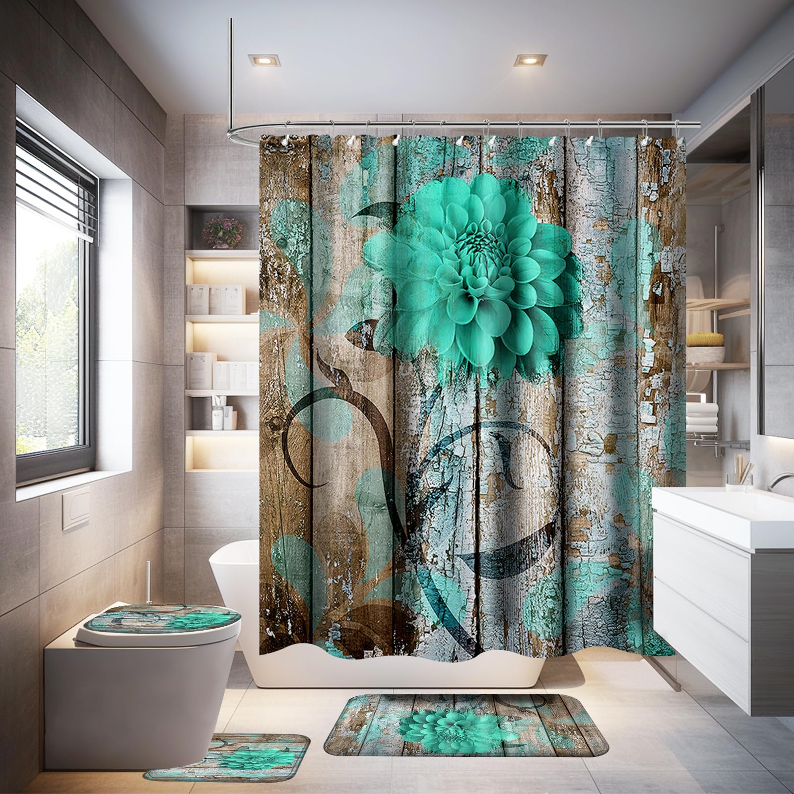 Cortinas De Baño De Destino