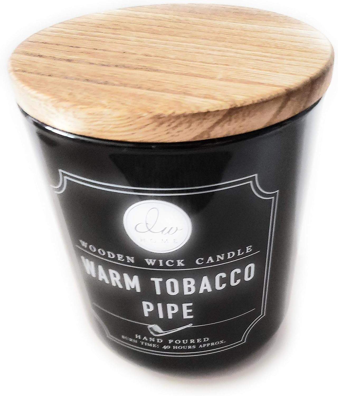 Amazon.com: DW Home Warm Tobacco Pipe Scented Candle for Home, 12 oz ...