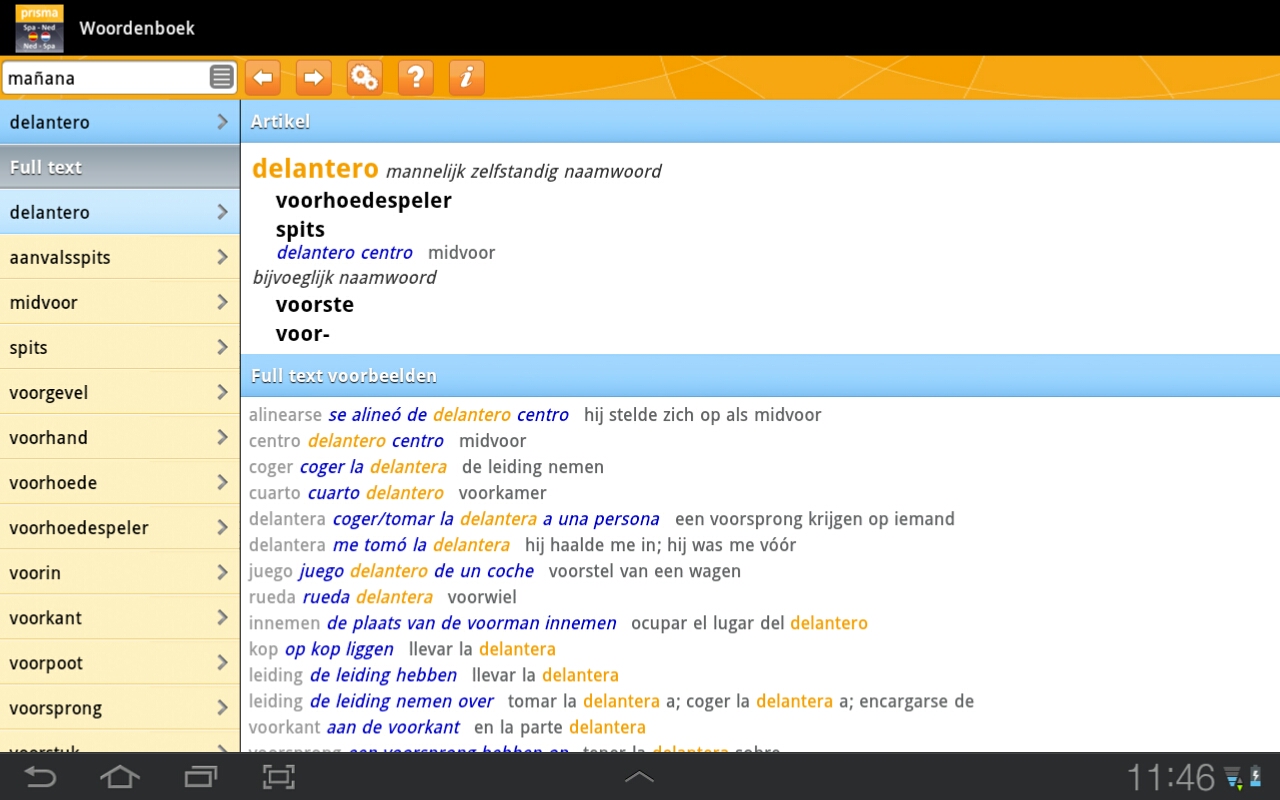 Dictionary Spaans Nederlands Prisma - App on the Amazon Appstore