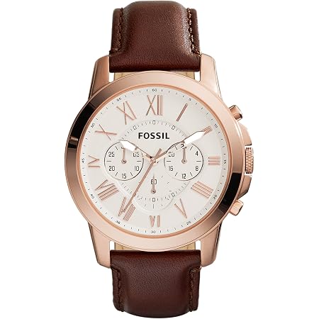 Fossil Analog Silver Dial Men's Watch-FS4991 : Amazon.in: Fashion