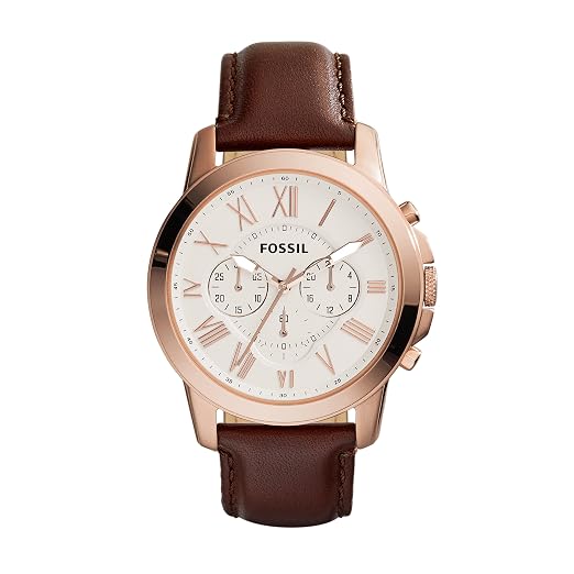 Fossil Analog Silver Dial Men's Watch-FS4991 : Amazon.in: Fashion