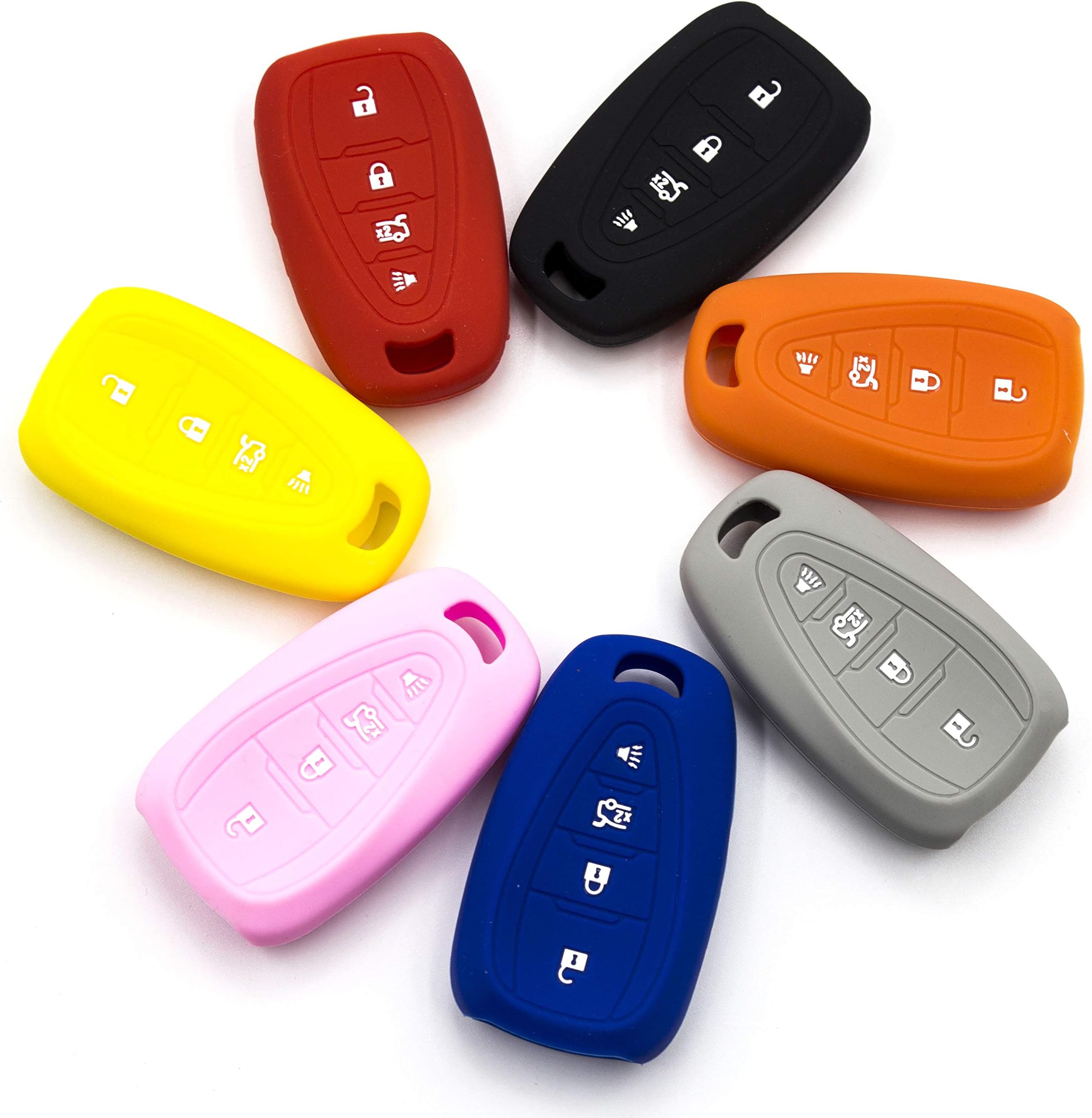 Amazon.com: fits Chevy Trax Spark Sonic Cruze Key Fob Remote Case Cover ...