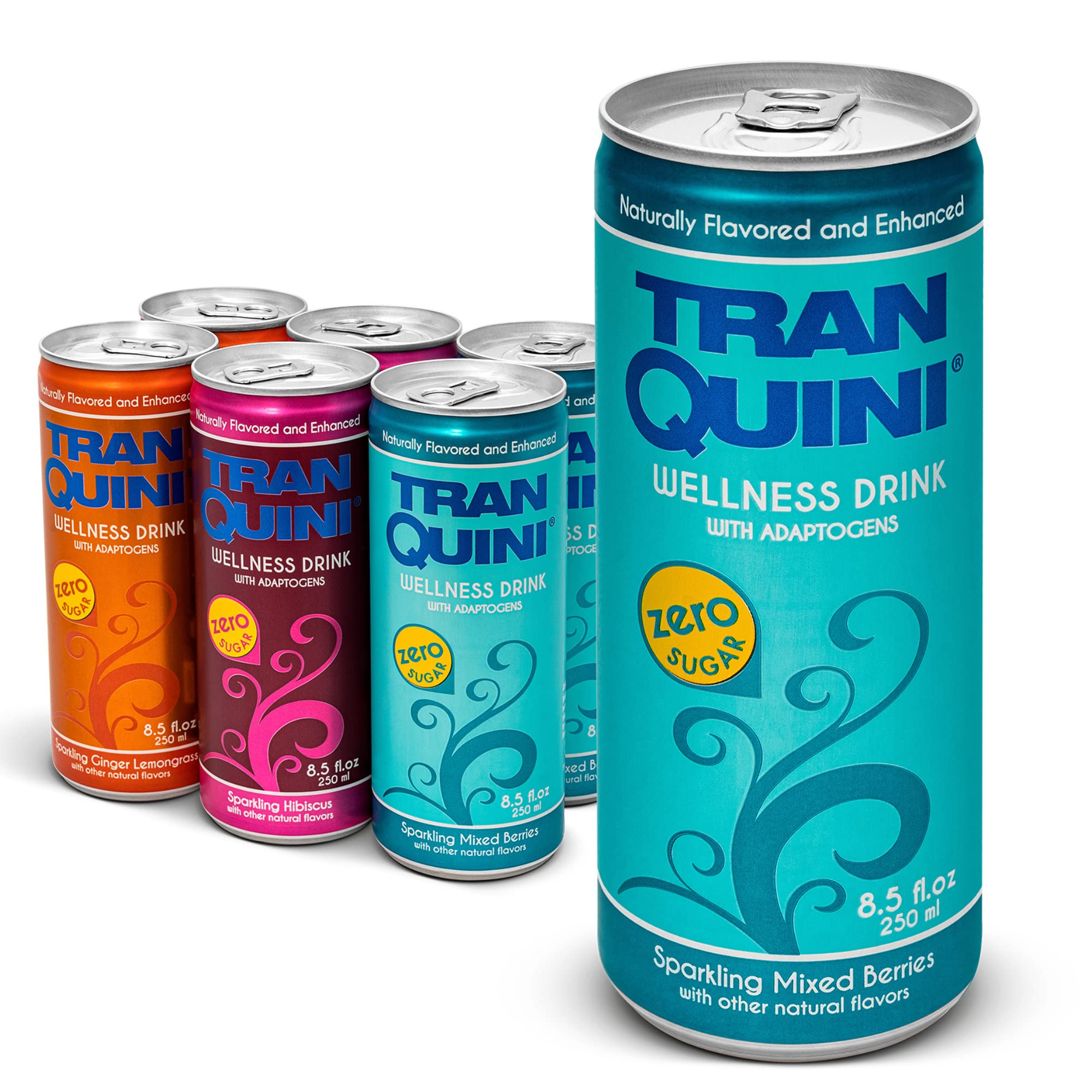 Buy Tranquini Calming Drink With al Adaptogens | Sparkling Water Stress ...