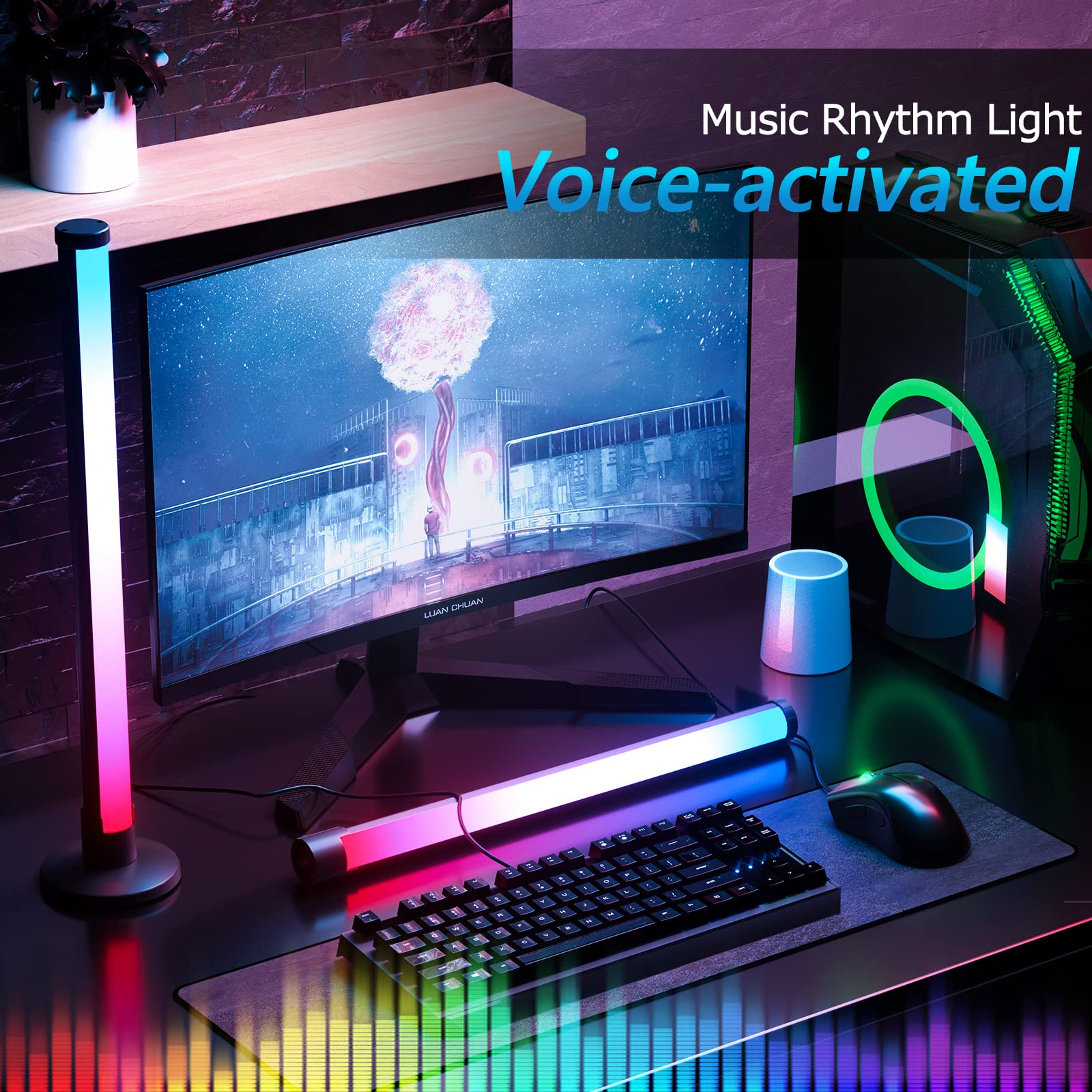 Buy Smart Light Bar, bedee Smart LED Light Bars, Smart Flow Light Bars ...