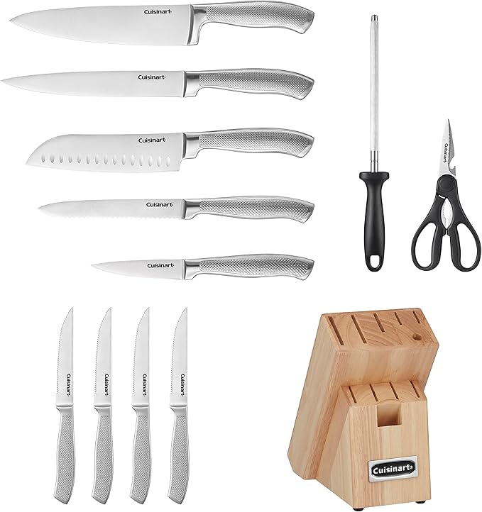 Amazon.com: C77SS-12P3 12pc Stainless Steel Block Set: Home & Kitchen