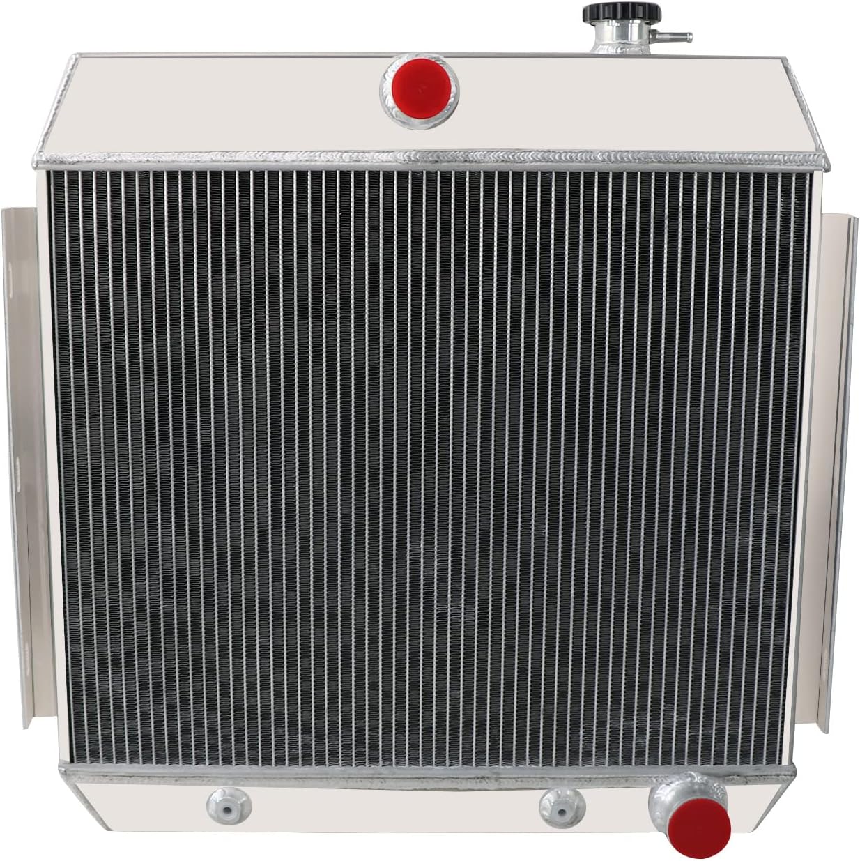 Amazon.com: KUUHLERSAT All Aluminum Radiator Compatible with 1955-1957 ...