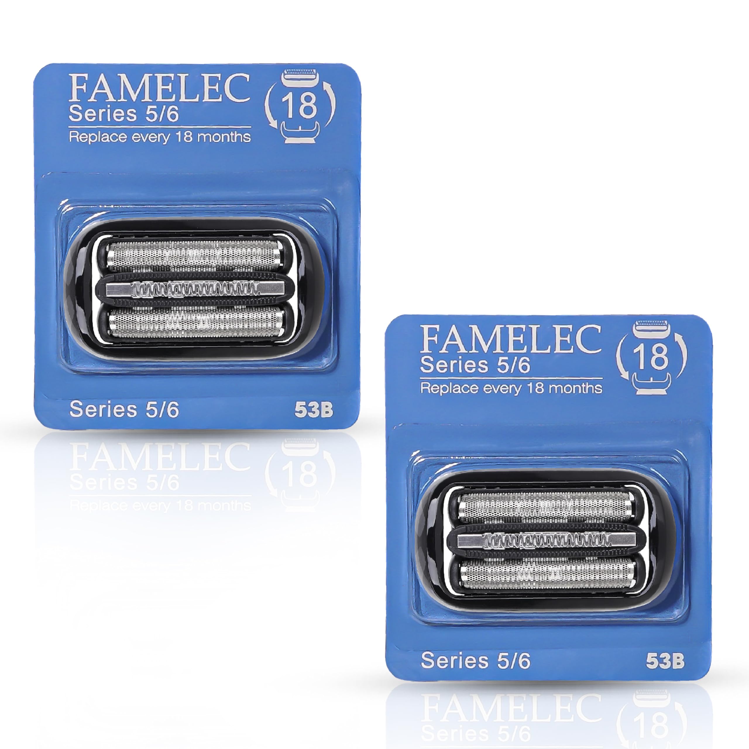 Amazon.com: FAMELEC Upgrade 53B Compatible with Braun S5 Replacement ...