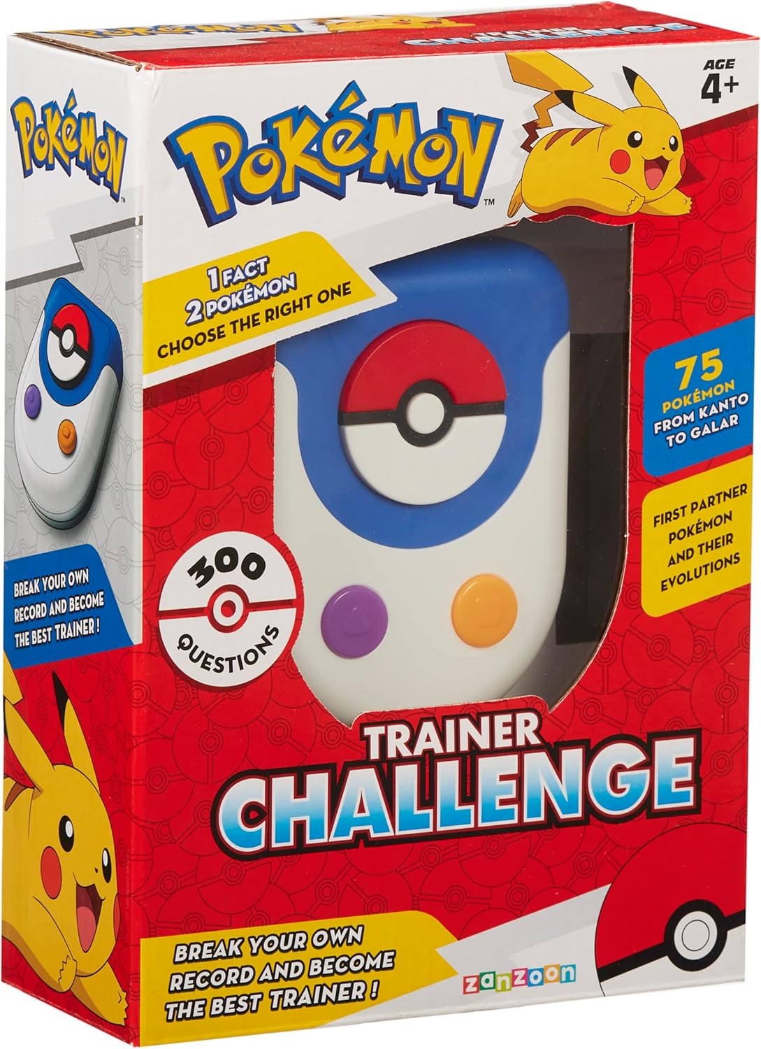 Pokémon Pokemon 1122125 Trainer Challenge Game. Fun Facts. Over 300 ...
