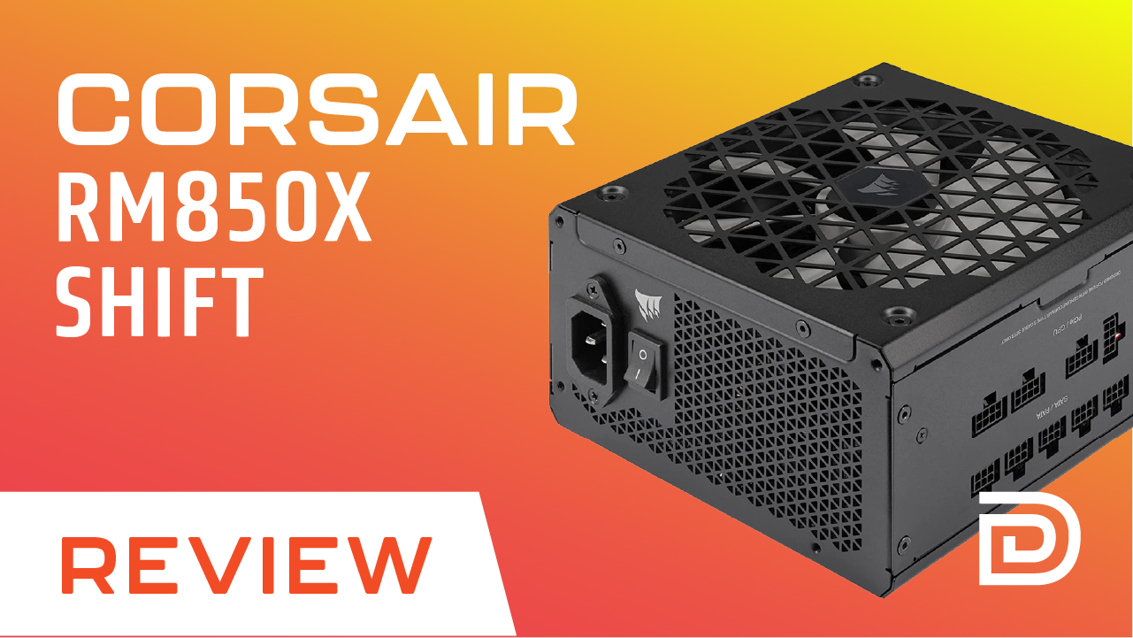 Watch Corsair RM850x Shift Fully Modular ATX Power Supply Review on ...