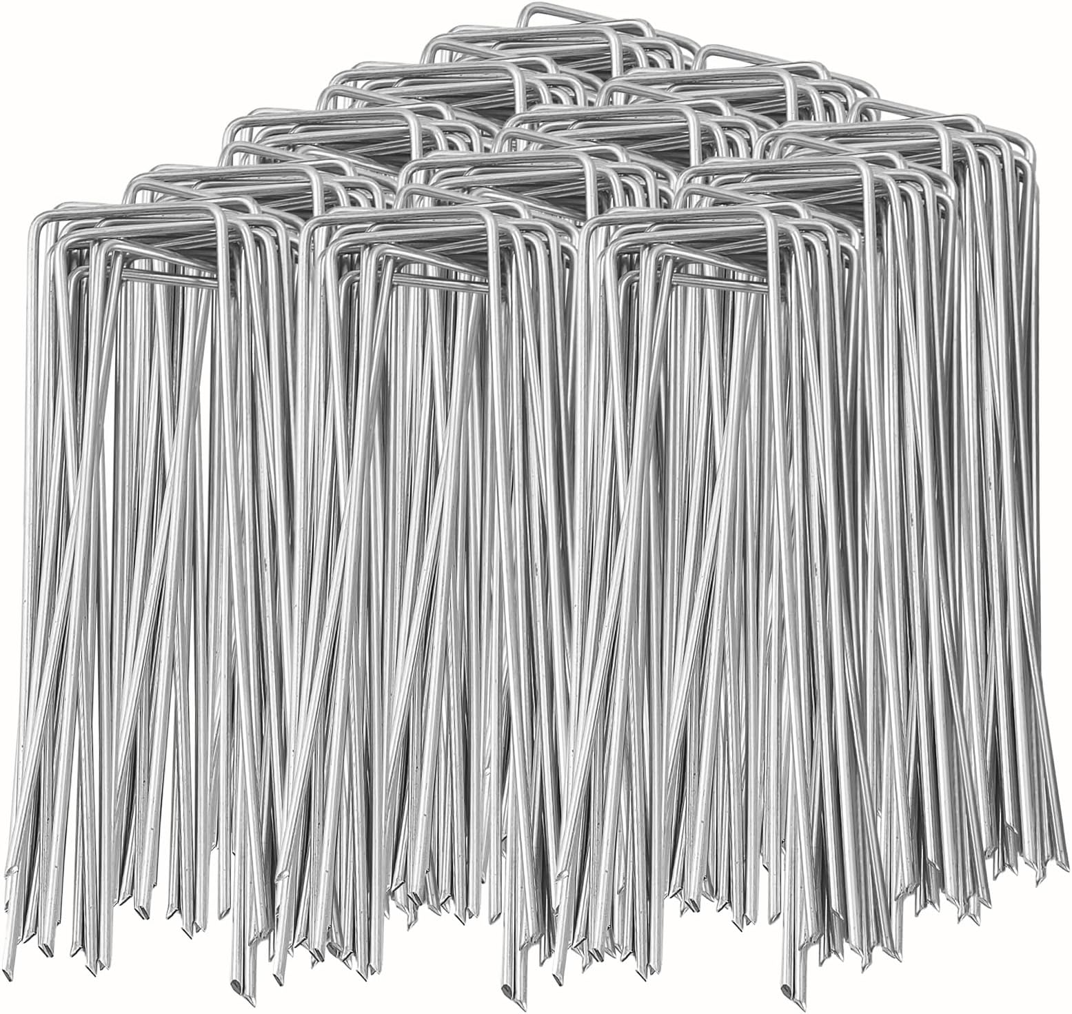Amazon.com : Landscape Staples, 100 Packs 6 Inches Heavy Duty 11 Gauge ...