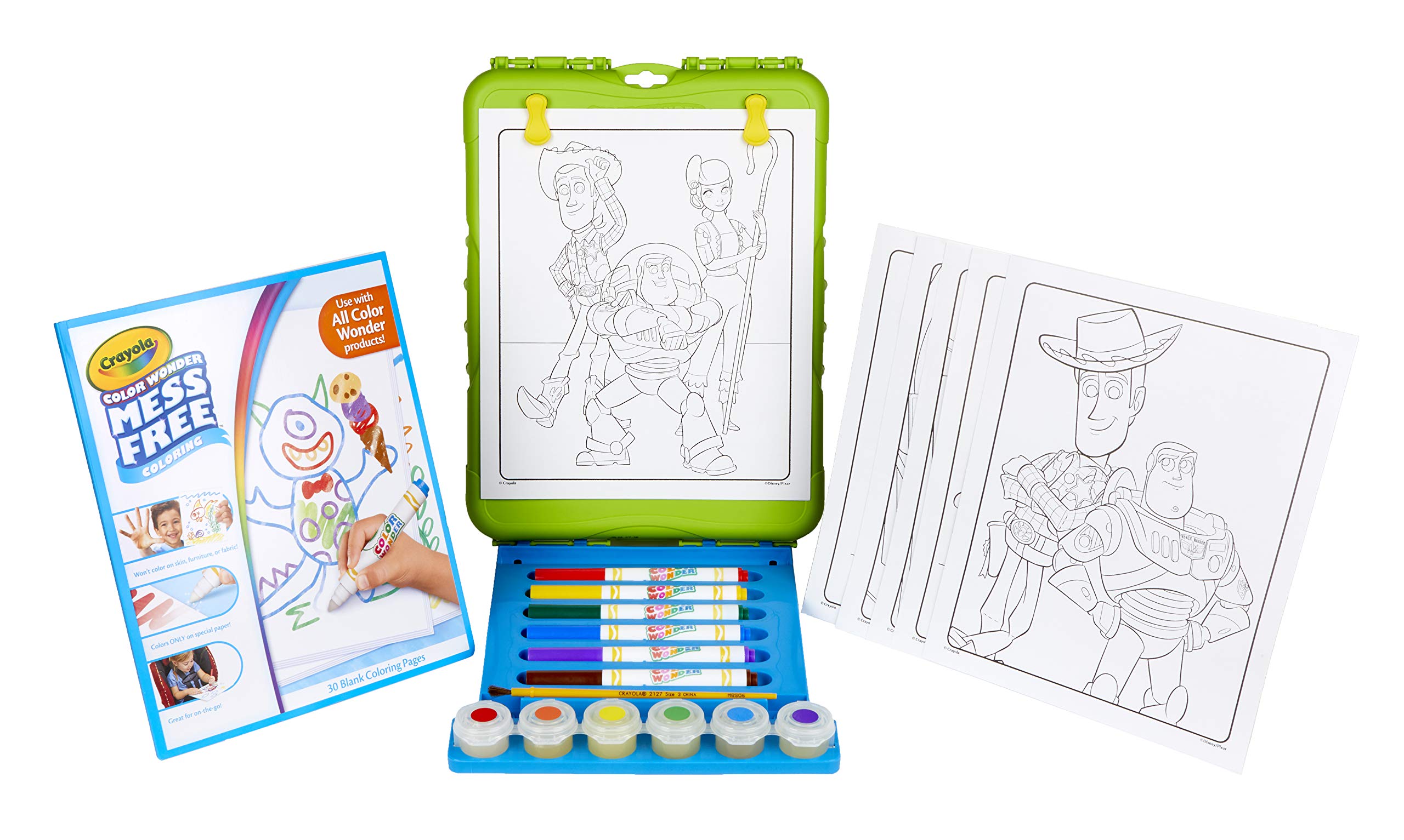 Crayola Color Wonder Travel Easel Toy Story Pages With Bonus ...