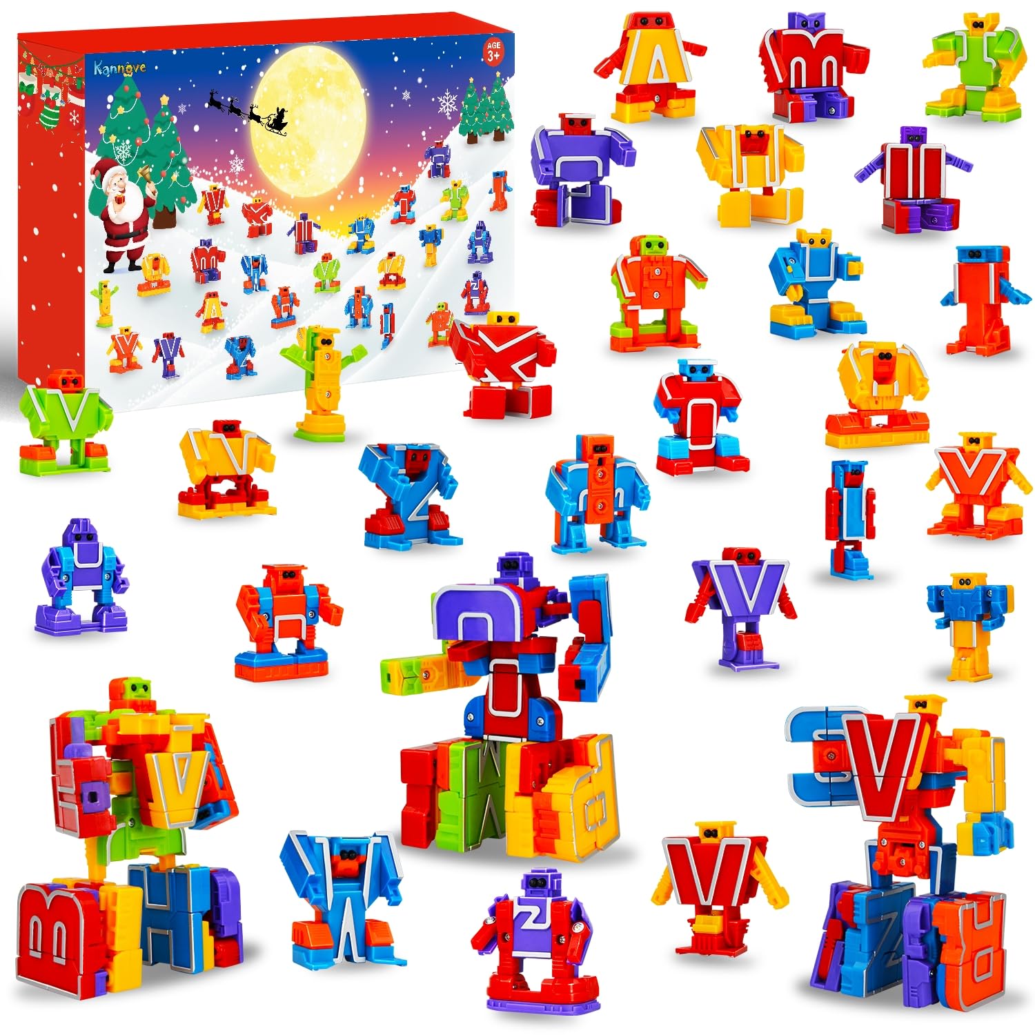 Amazon.com: Alphabet Robots for Boys,ABC Letters Learning Education ...