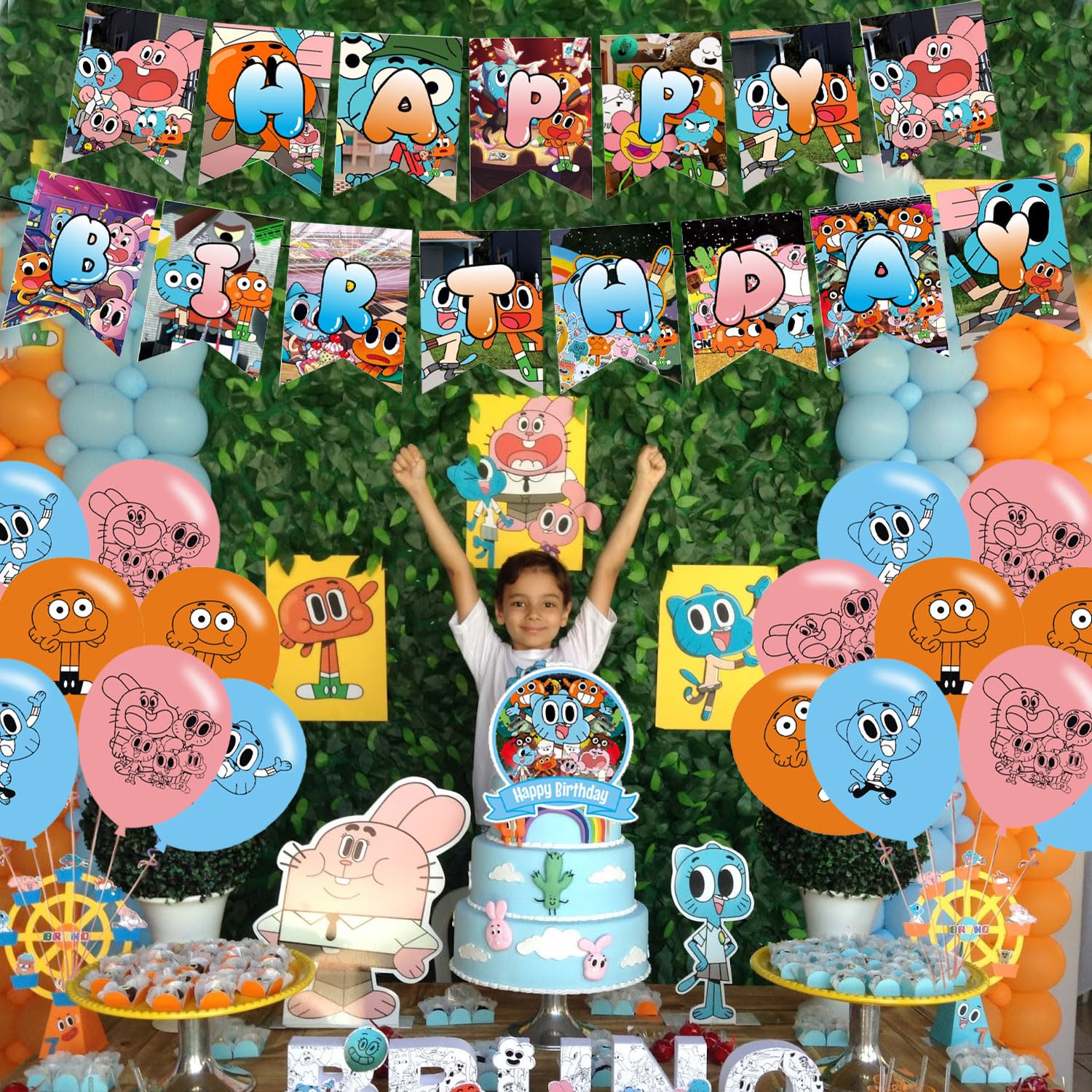 Snapklik.com : The Amazing World Of Gumball Party Supplies,Birthday ...