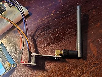 Amazon.com: MakerFocus 2pcs NRF24L01+PA+LNA Wireless Transceiver RF ...