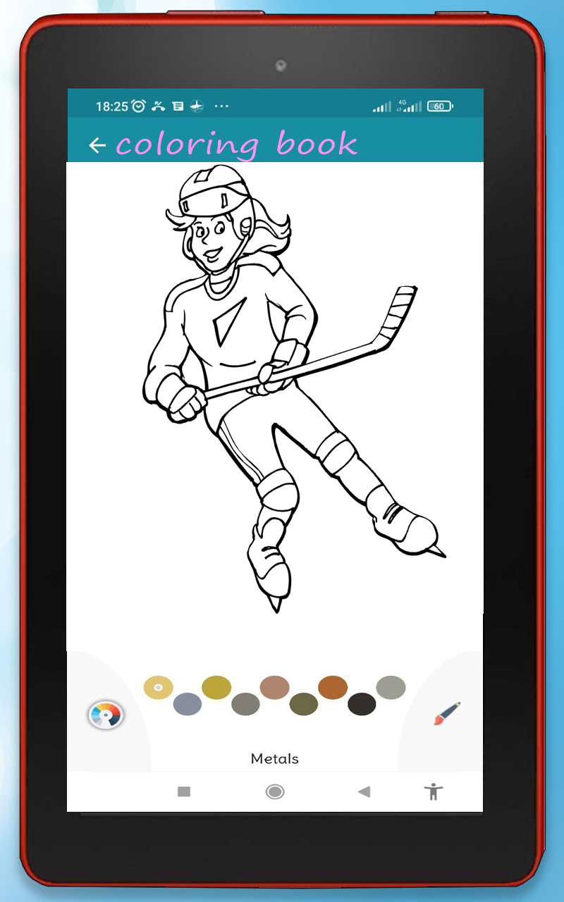 Ice Hockey Activity Book For Kids: oloring Book Game For Kids ...