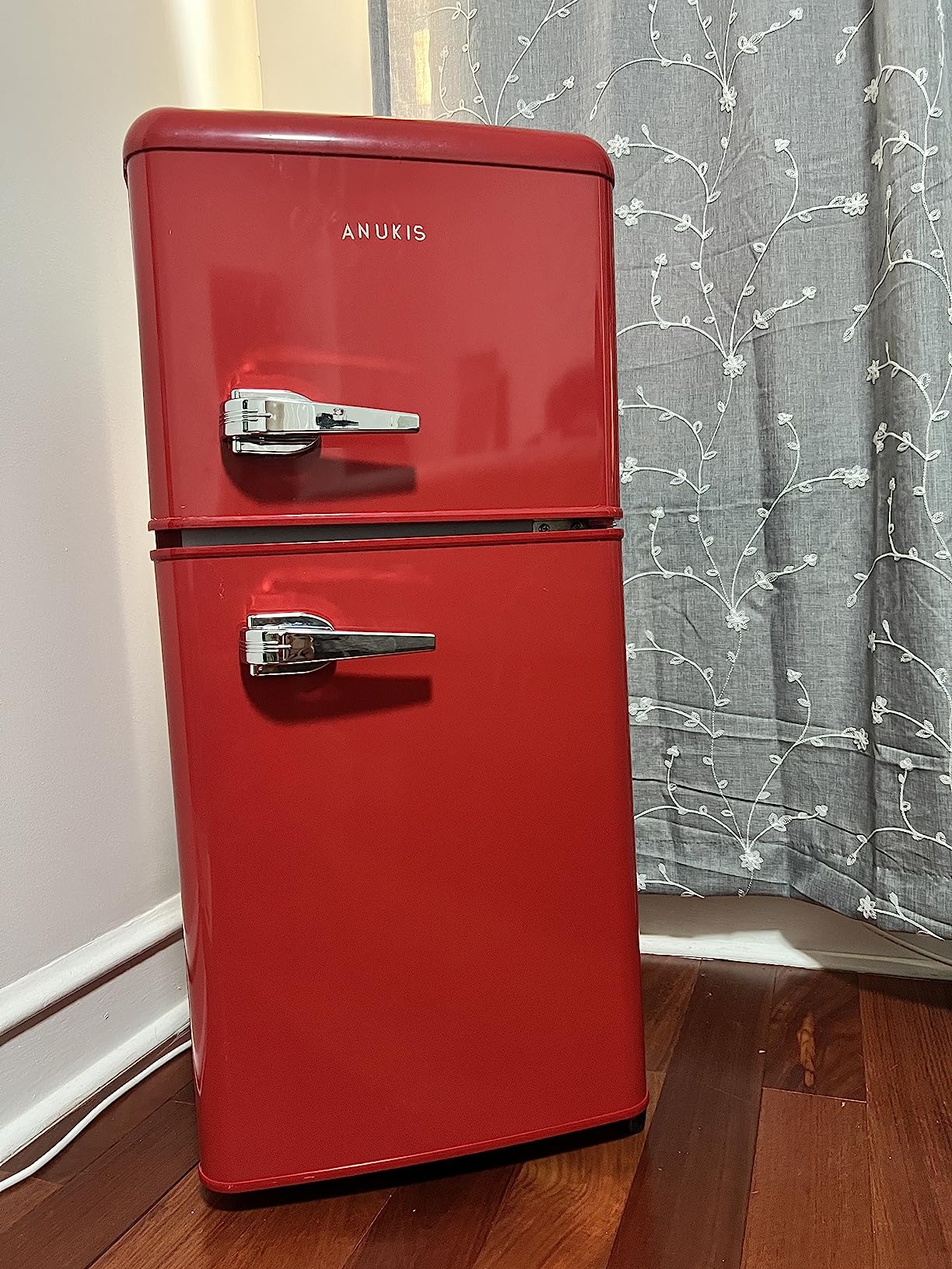 $42/mo - Finance Anukis Compact Refrigerator 3.5 Cu Ft 2 Door Mini ...