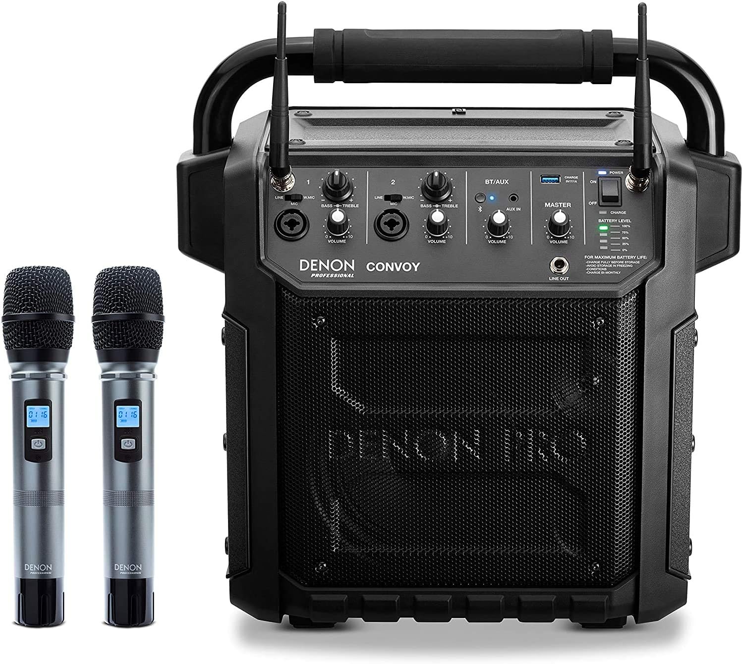 Amazon.com: Denon Professional Convoy | Portable / Outdoor Wireless ...