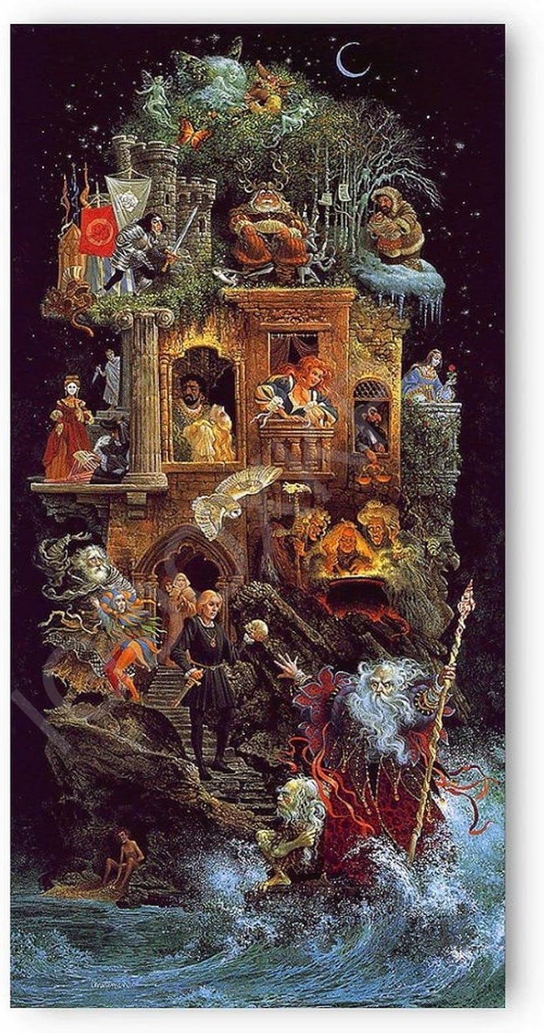 Amazon.com: UMATR Fantastic Shakespeare by James C. Christensen Canon ...