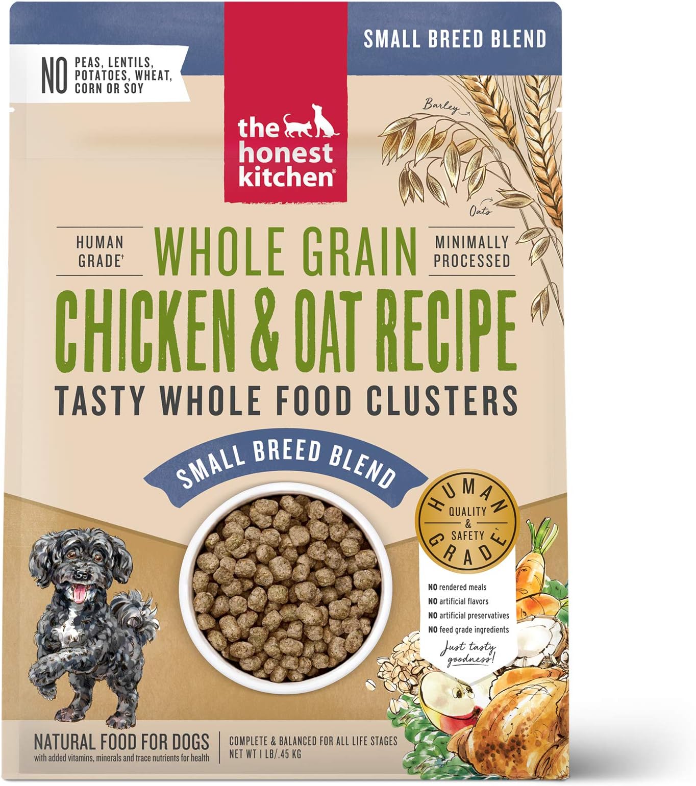 Amazon.com: The Honest Kitchen Whole Food Clusters Whole Grain Beef ...