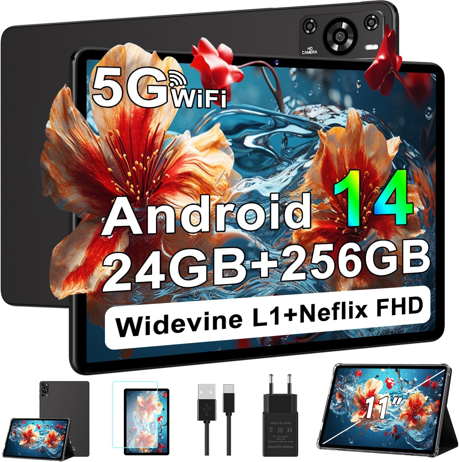 Amazon.com : DOOGEE U11(2025) Android 15 Tablet, 11'' inch Tablet 16GB ...