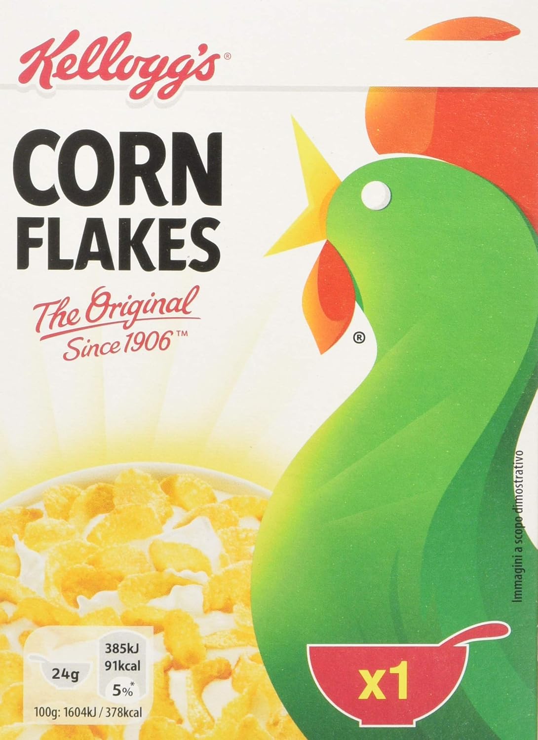 Kellogg's Corn Flakes Portion Packs 24g (Pack of 40) : Amazon.co.uk ...
