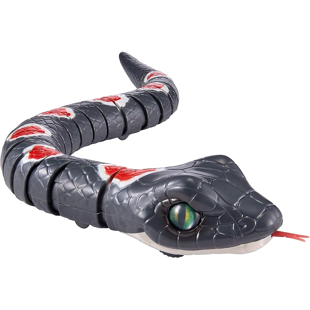 $4/mo - Finance Robo Alive Slithering Snake Series 2 Grey by ZURU ...