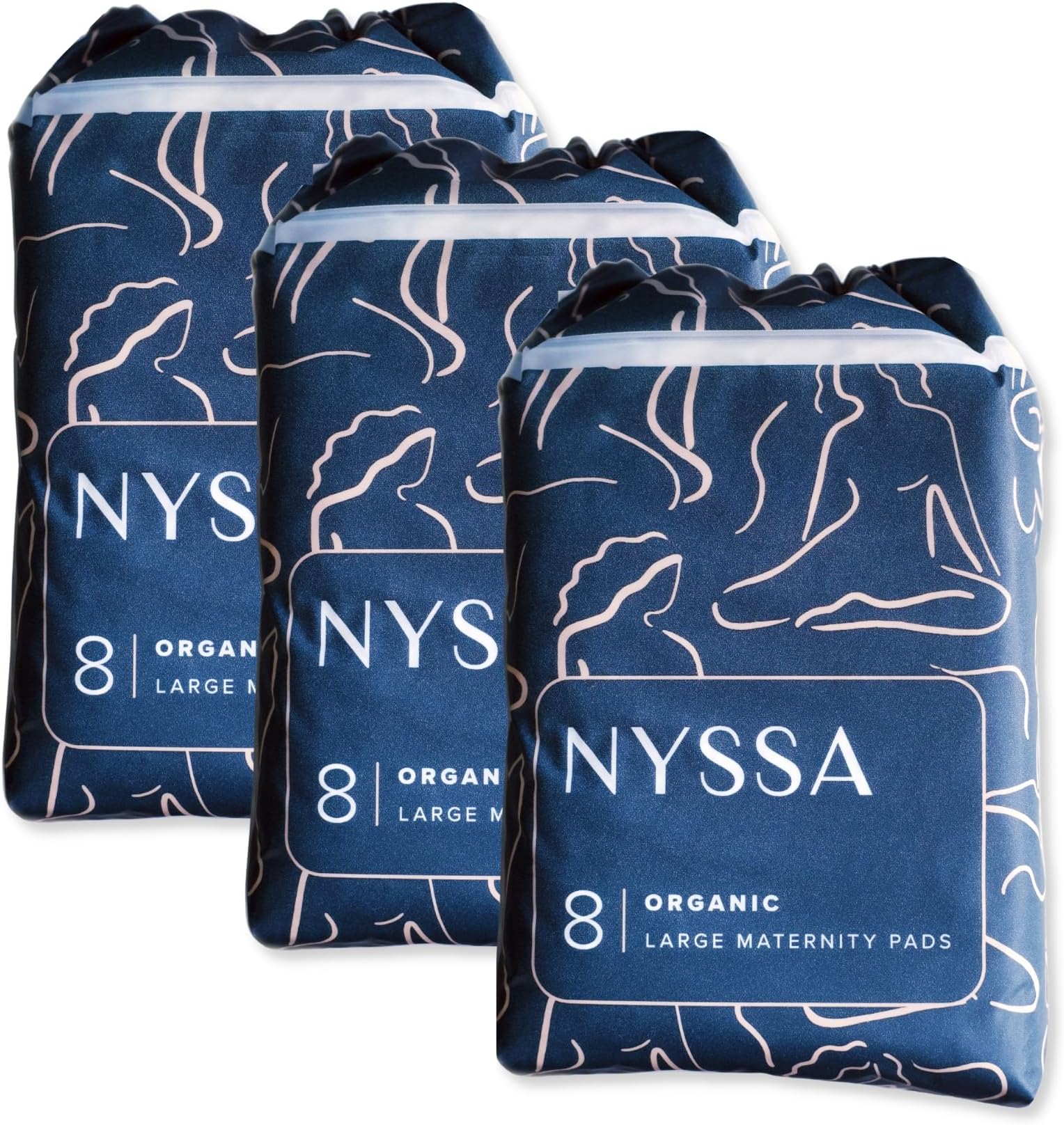Amazon.com: Frida Mom Postpartum Maternity Catch-All Pads for Maximum ...