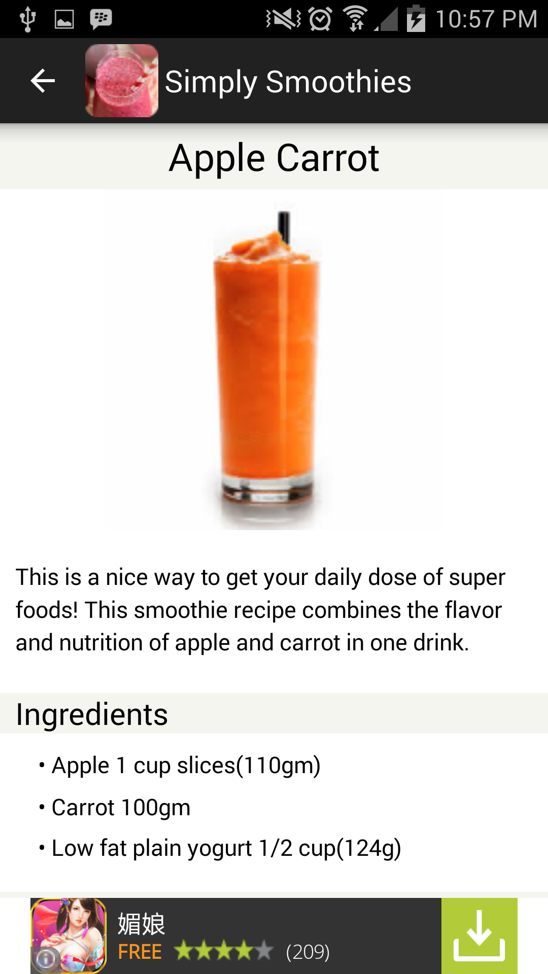 Simply Smoothies - App on Amazon Appstore