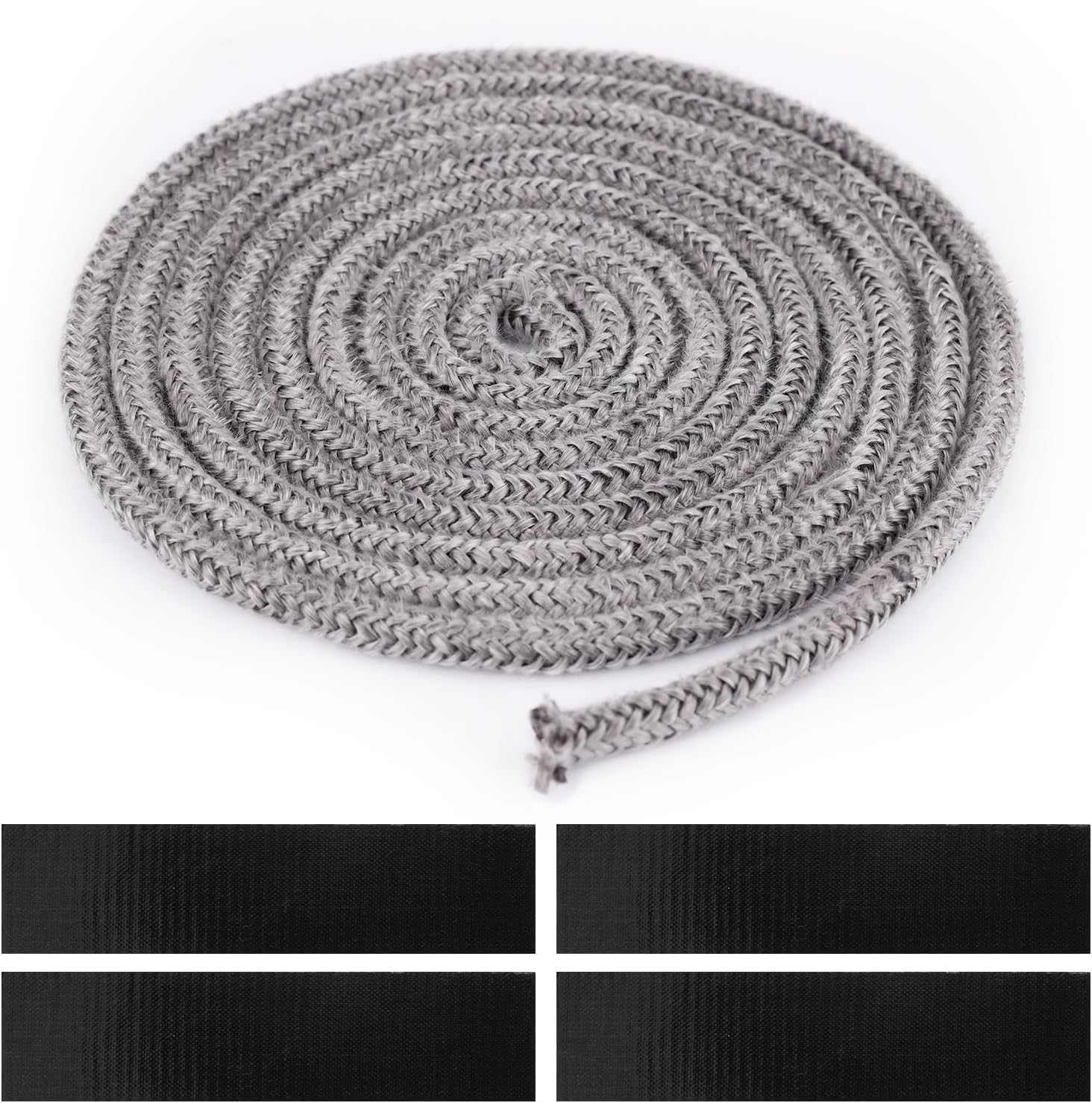 Amazon.com: Stove Rope with 4pcs Joint Tape, 0.23x98.42 Inch Fireproof ...